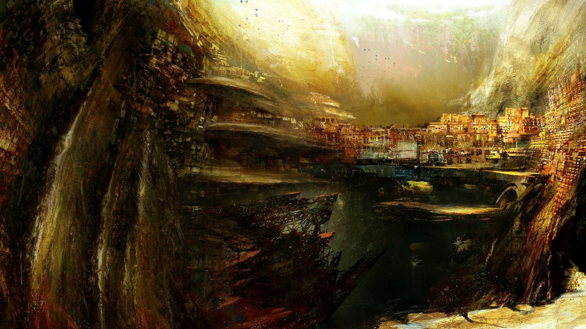 Guild Wars 2 Epic Landscape HD Wallpaper: Immersive Video Game Art ...