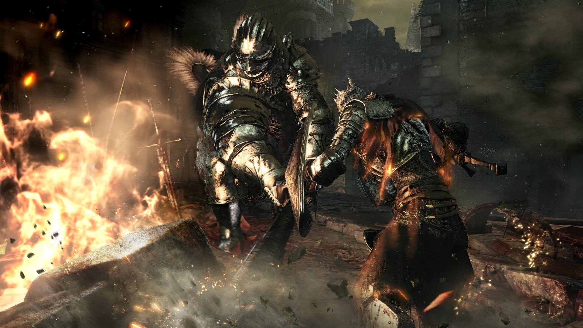 Dark Souls III: Epic Battles in 4K Ultra HD Wallpaper | 3840x2160 ...