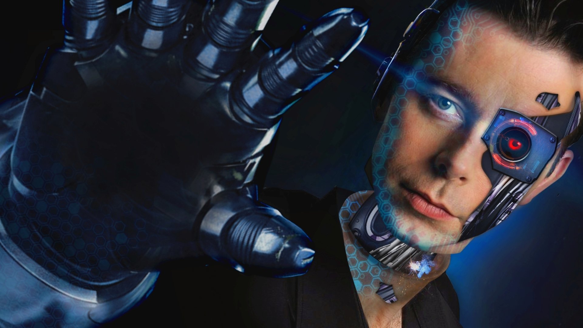 Download Sci Fi Cyborg HD Wallpaper