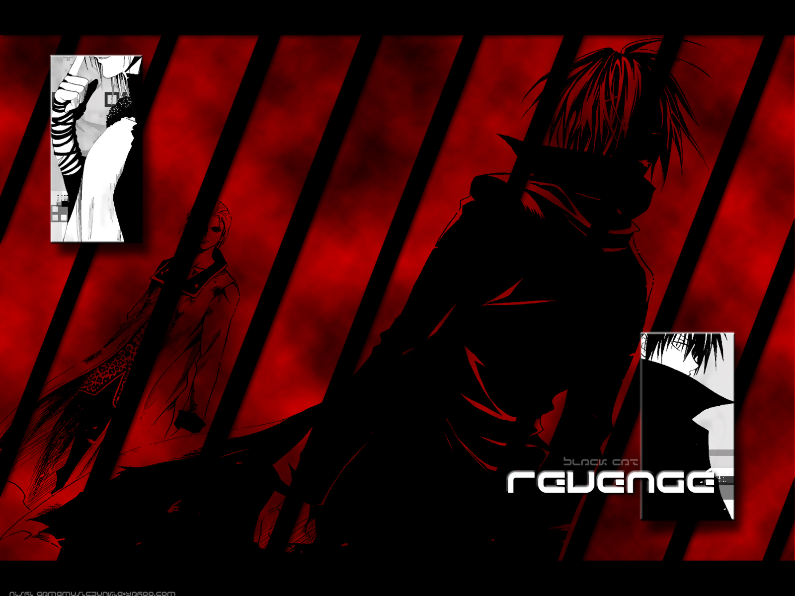 Download Anime Black Cat (Anime) Wallpaper