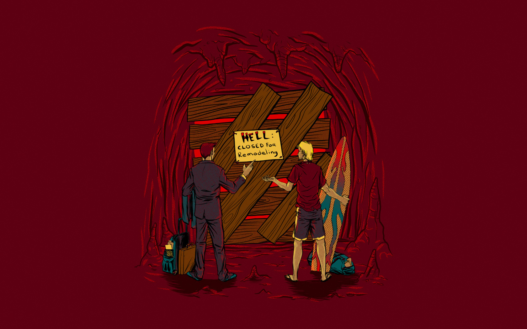 Funny HD Wallpaper: Hilarious Backstage Chaos Unveiled