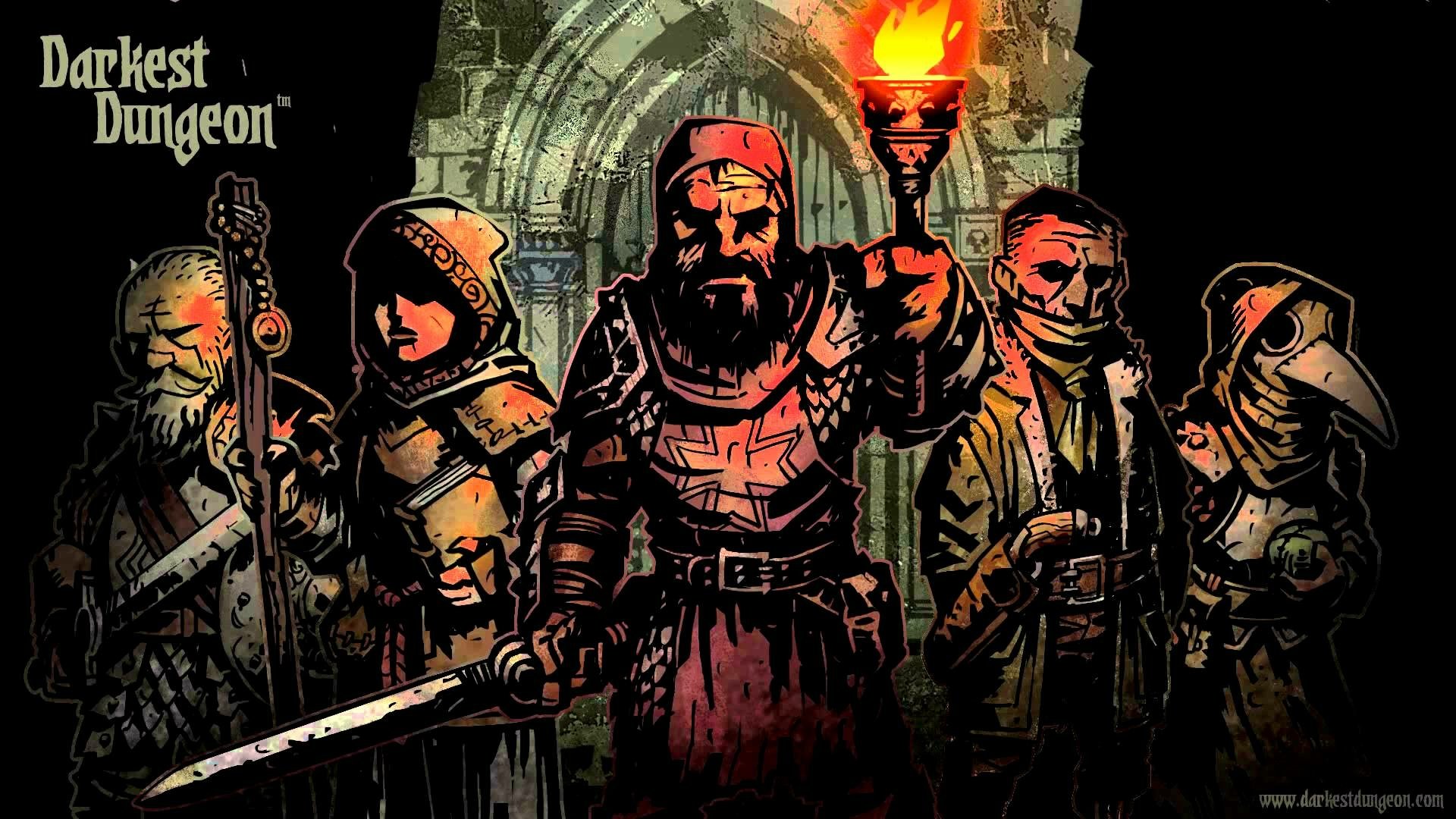 Download Video Game Darkest Dungeon HD Wallpaper