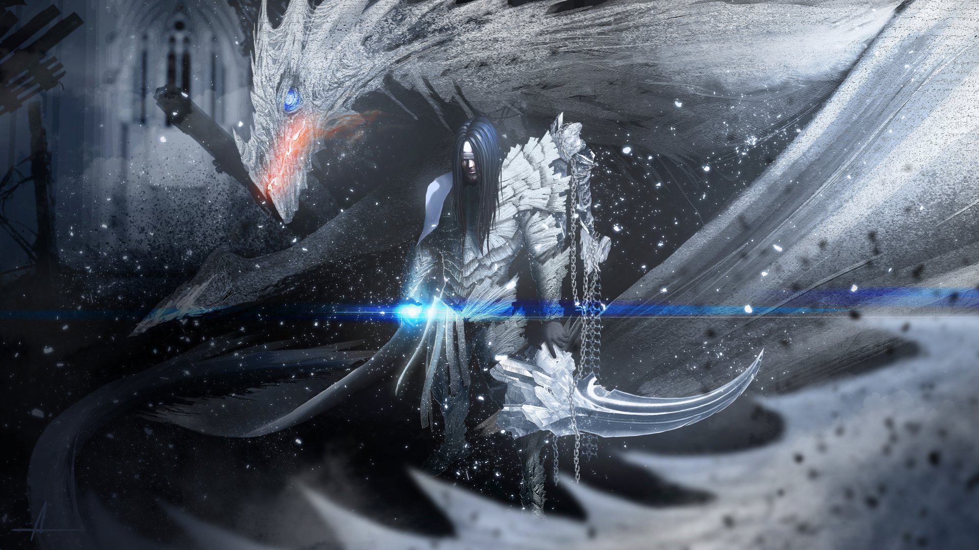 Download Fantasy Dragon 8k Ultra HD Wallpaper by Anh Viet Tran