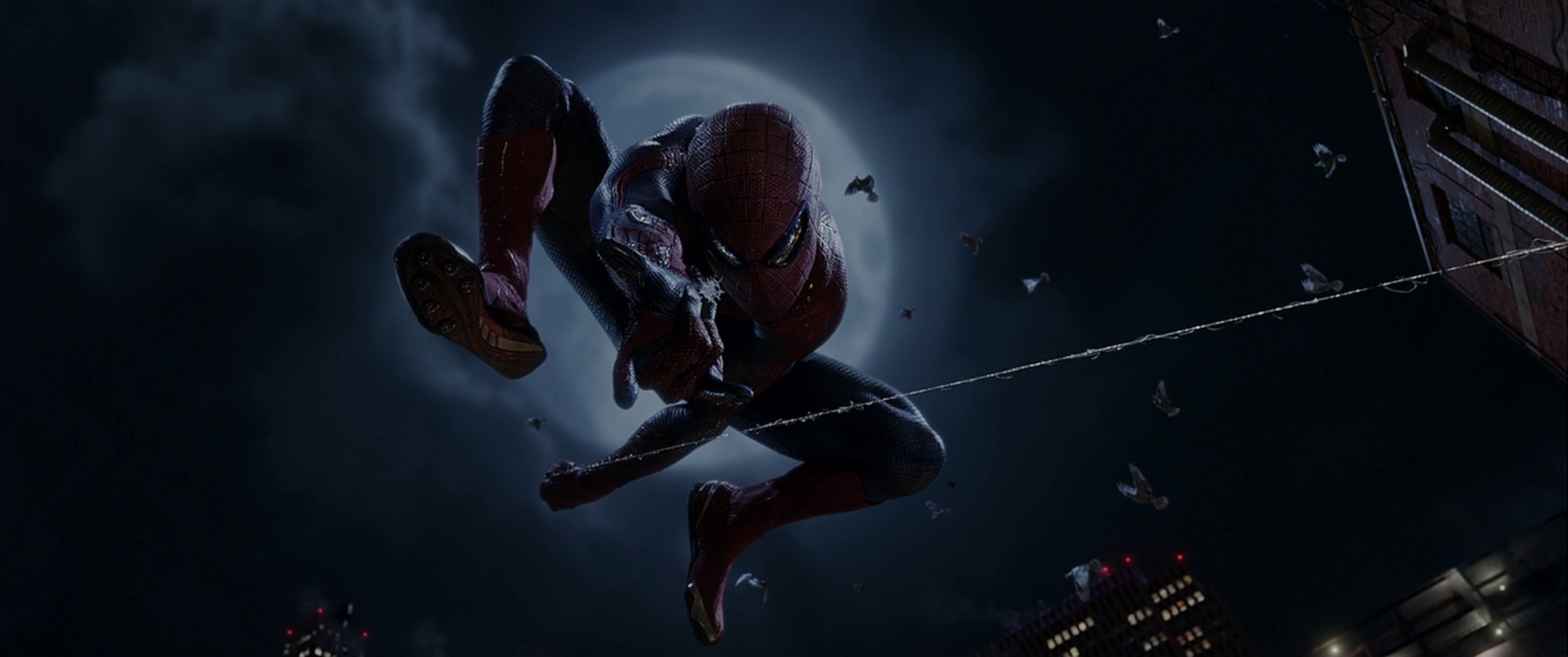 The Amazing Spider-Man HD Wallpaper: Swinging into Action
