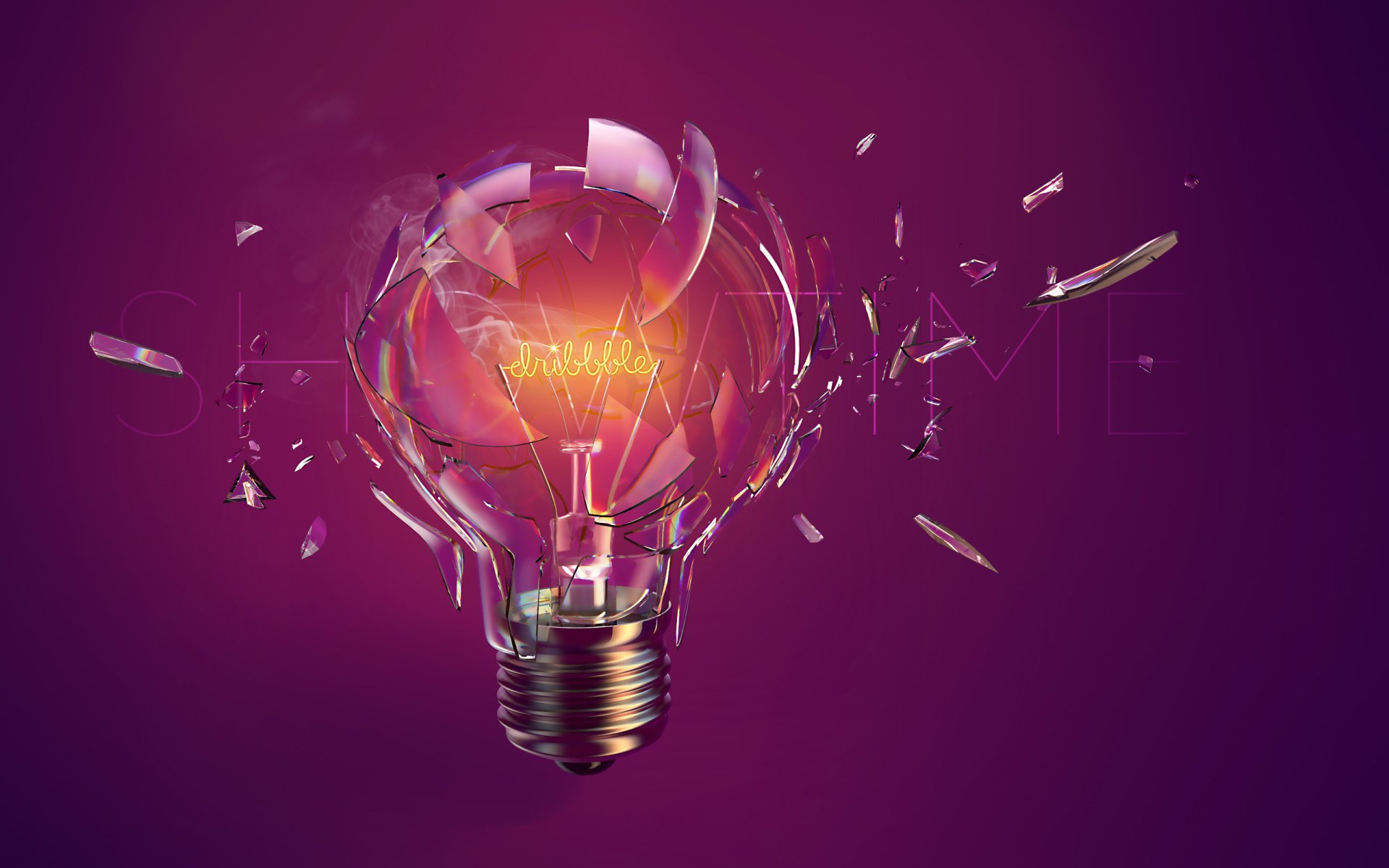 Download Man Made Light Bulb HD Wallpaper by Victor Sokolov