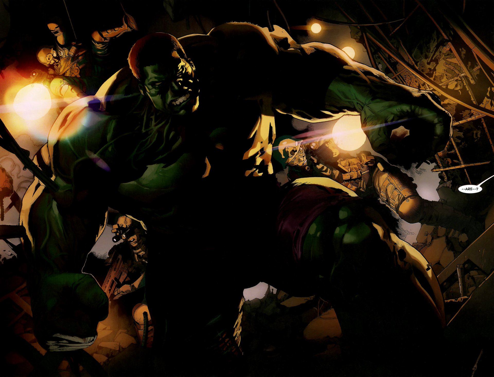Epic Hulk Comic HD Wallpaper Adventure