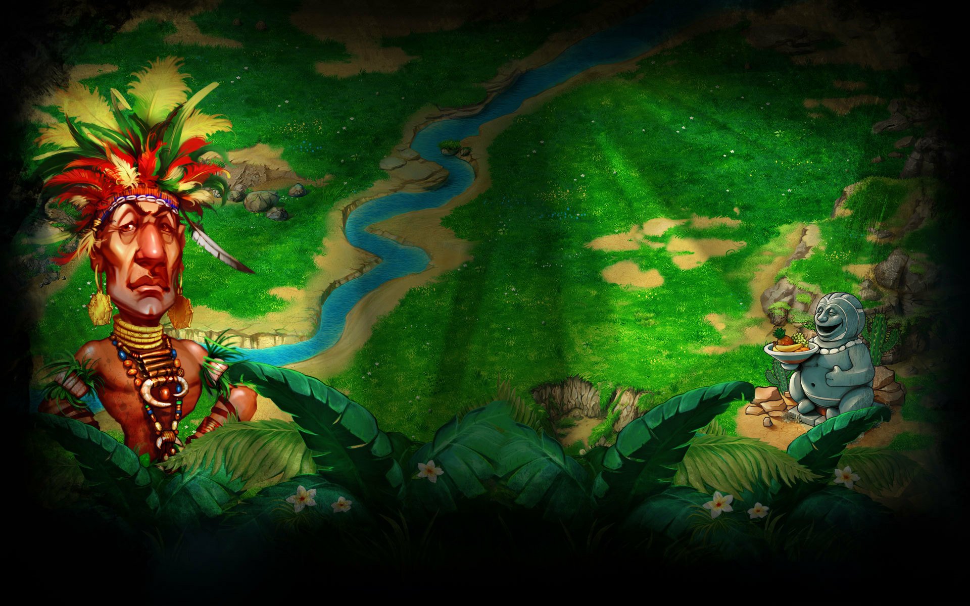 Video Game MOAI: Build Your Dream HD Wallpaper