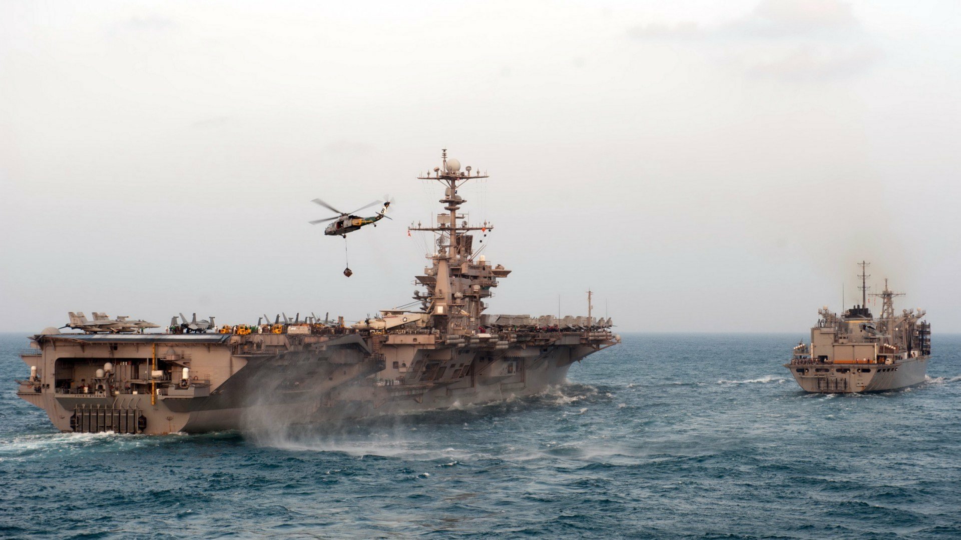 USS John C. Stennis (CVN-74) Full HD Wallpaper and Background Image ...