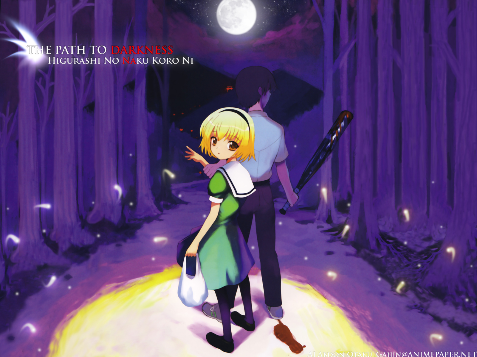 Download Maebara Keiichi Hōjō Satoko Anime Higurashi When They Cry ...