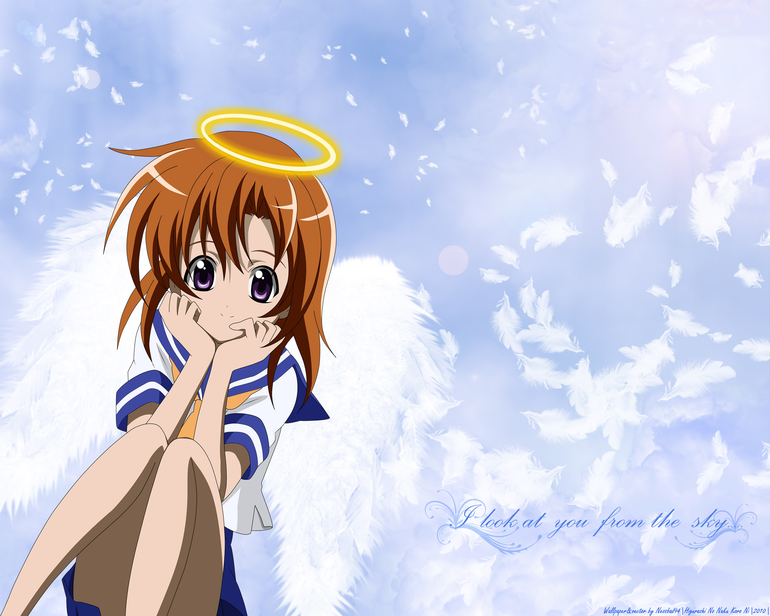 Download Rena Ryūgū Anime Higurashi When They Cry HD Wallpaper