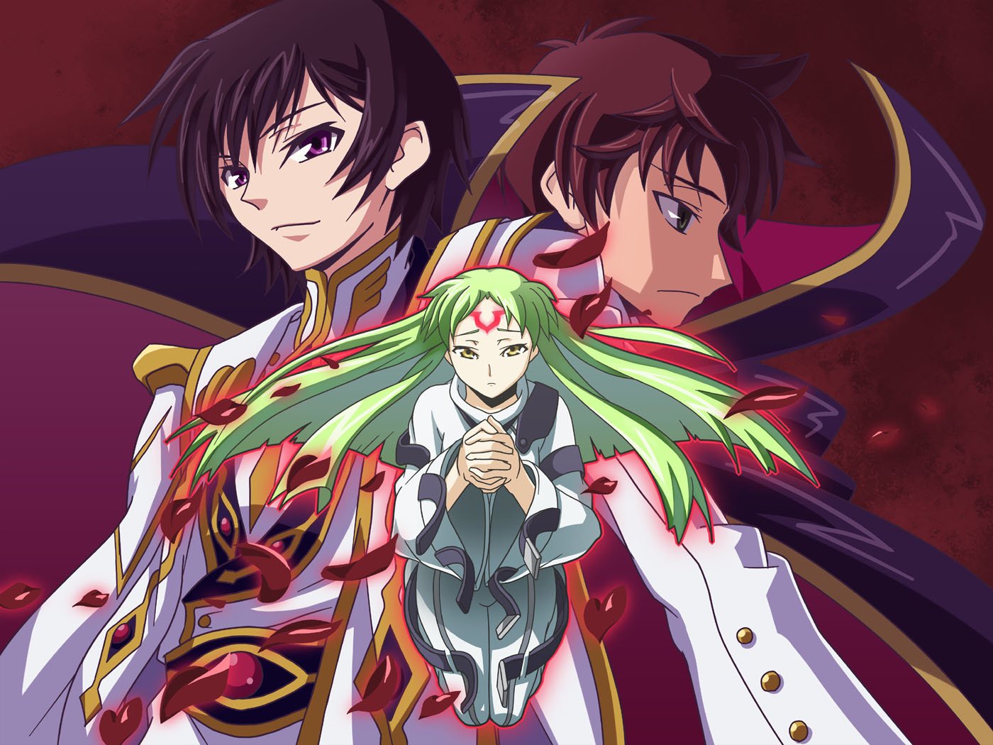 Download Lelouch Lamperouge Suzaku Kururugi C.C. (Code Geass) Anime ...