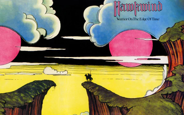 Hawkwind Echoes: HD Music Wallpaper from Warriors on the Edge of Time