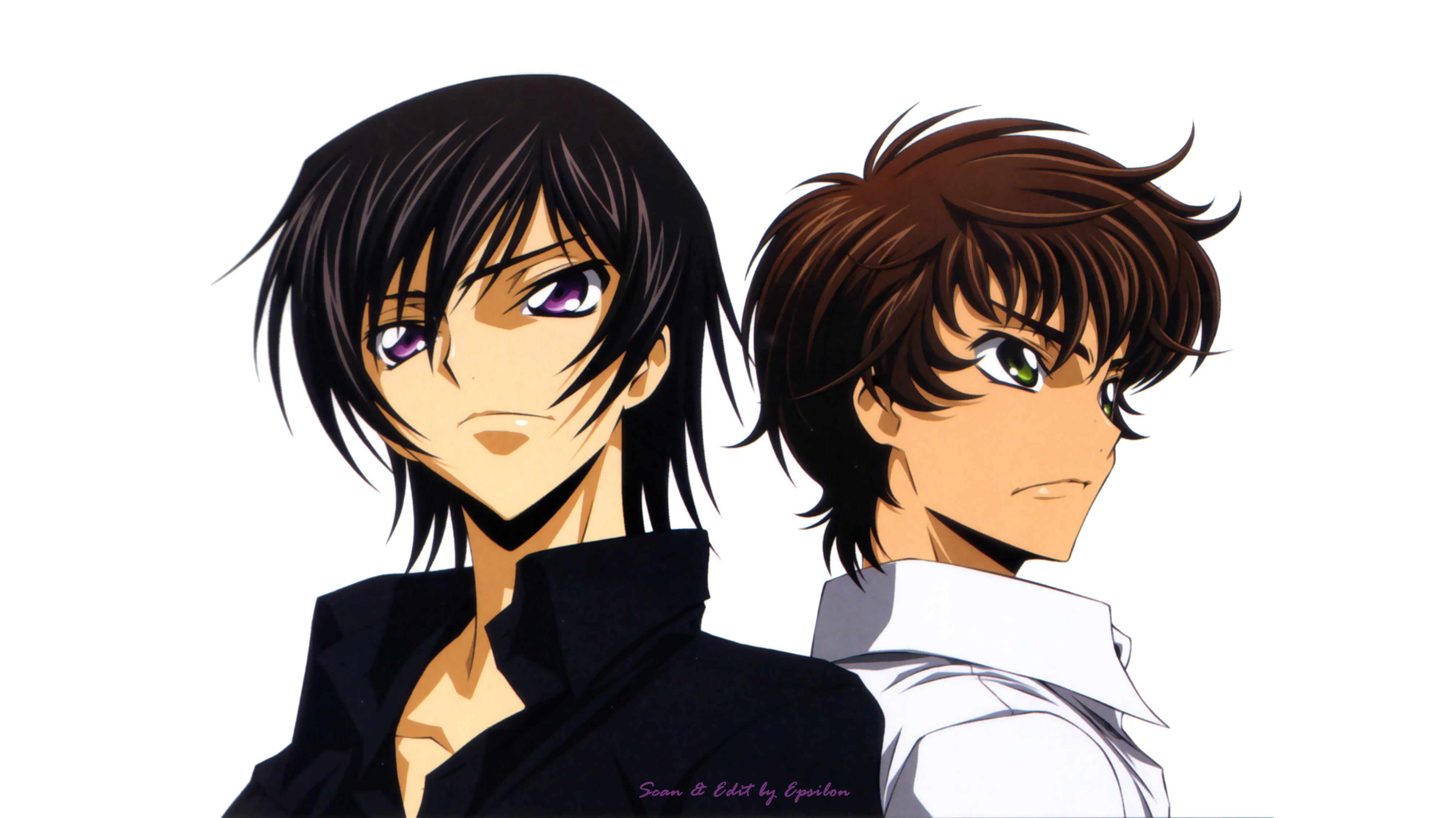 Download Suzaku Kururugi Lelouch Lamperouge Anime Code Geass 4k Ultra ...