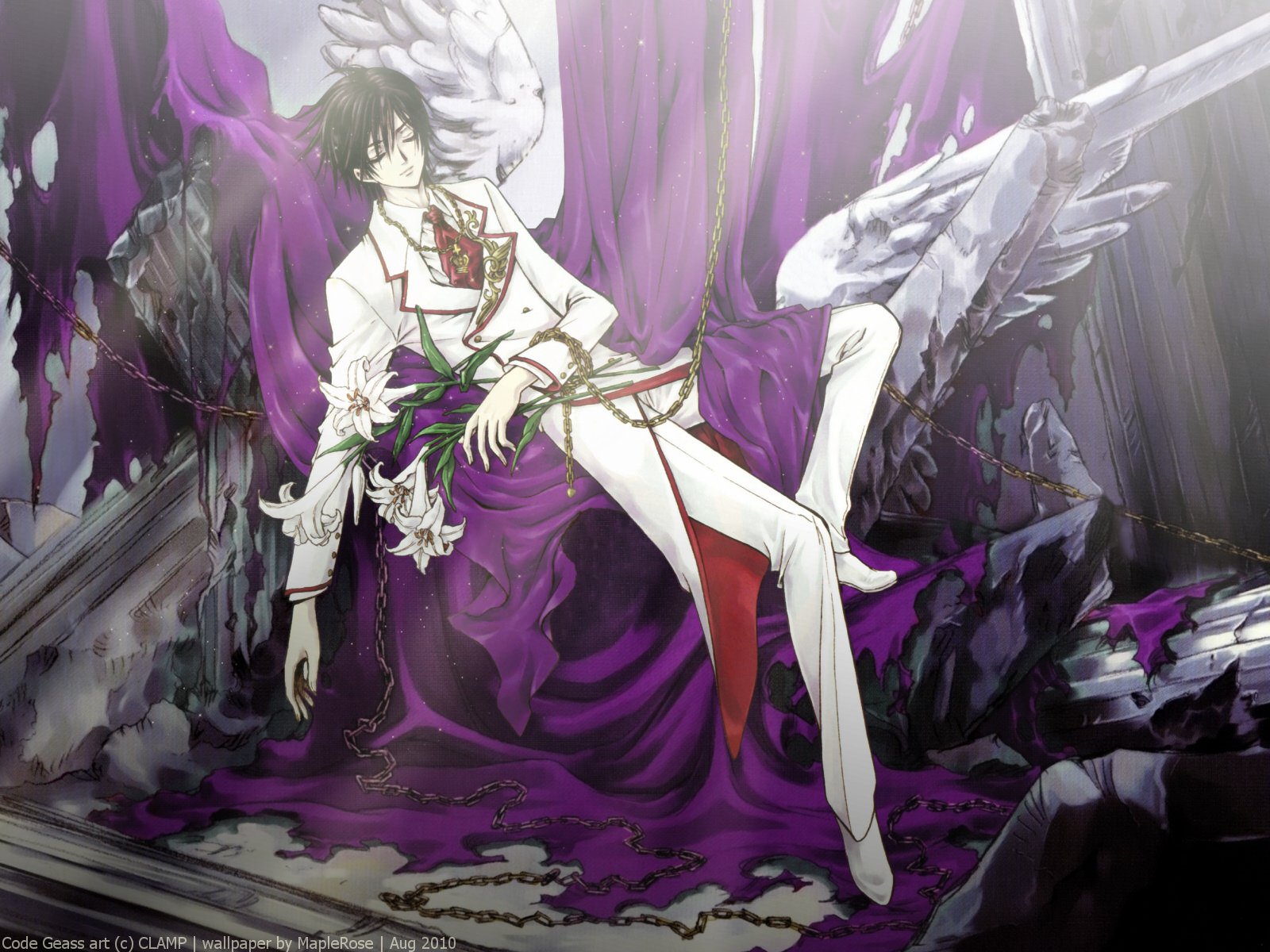 Download Lelouch Lamperouge Anime Code Geass Wallpaper by clamp