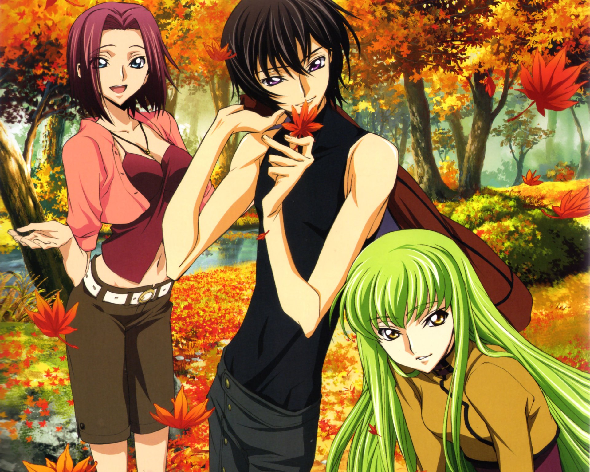 Download C.C. (Code Geass) Kallen Kōzuki Lelouch Lamperouge Anime Code ...