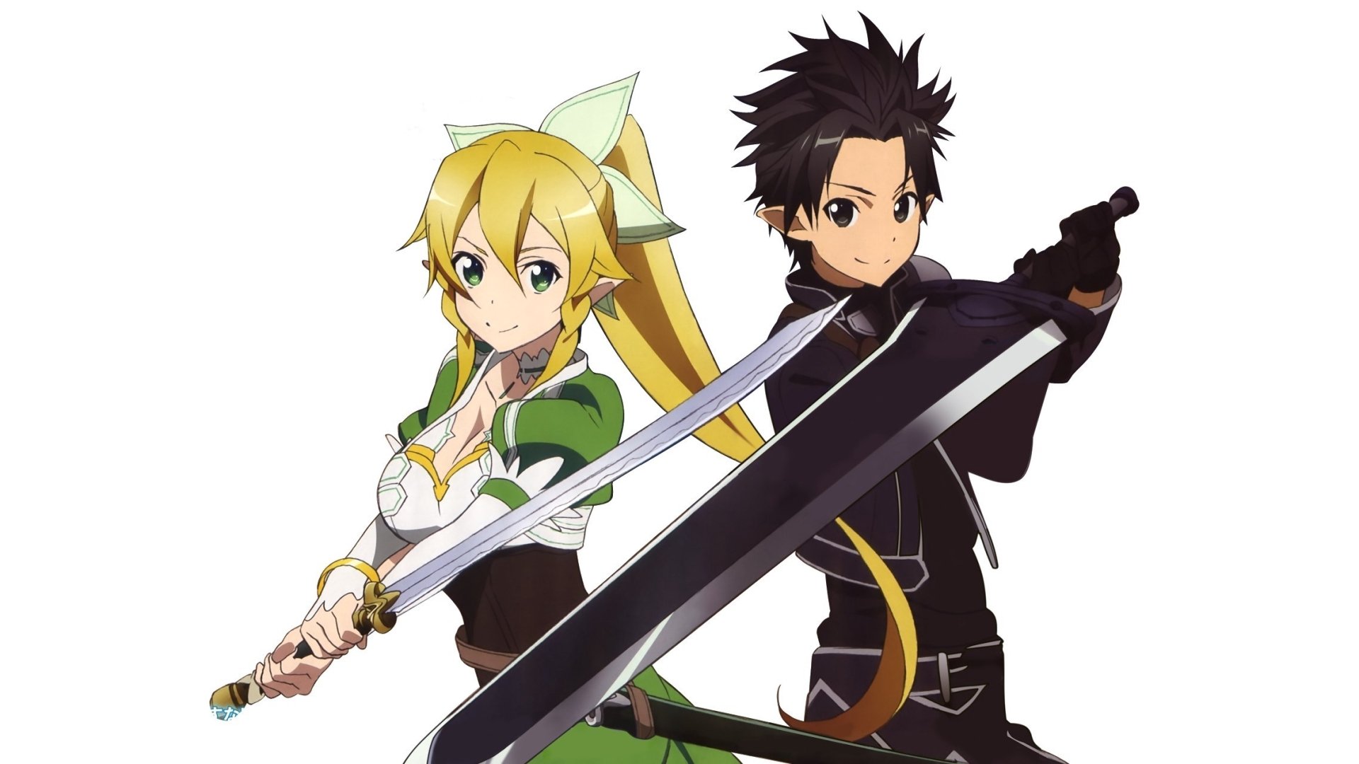 Download Kirito (Sword Art Online) Leafa (Sword Art Online) Anime Sword ...