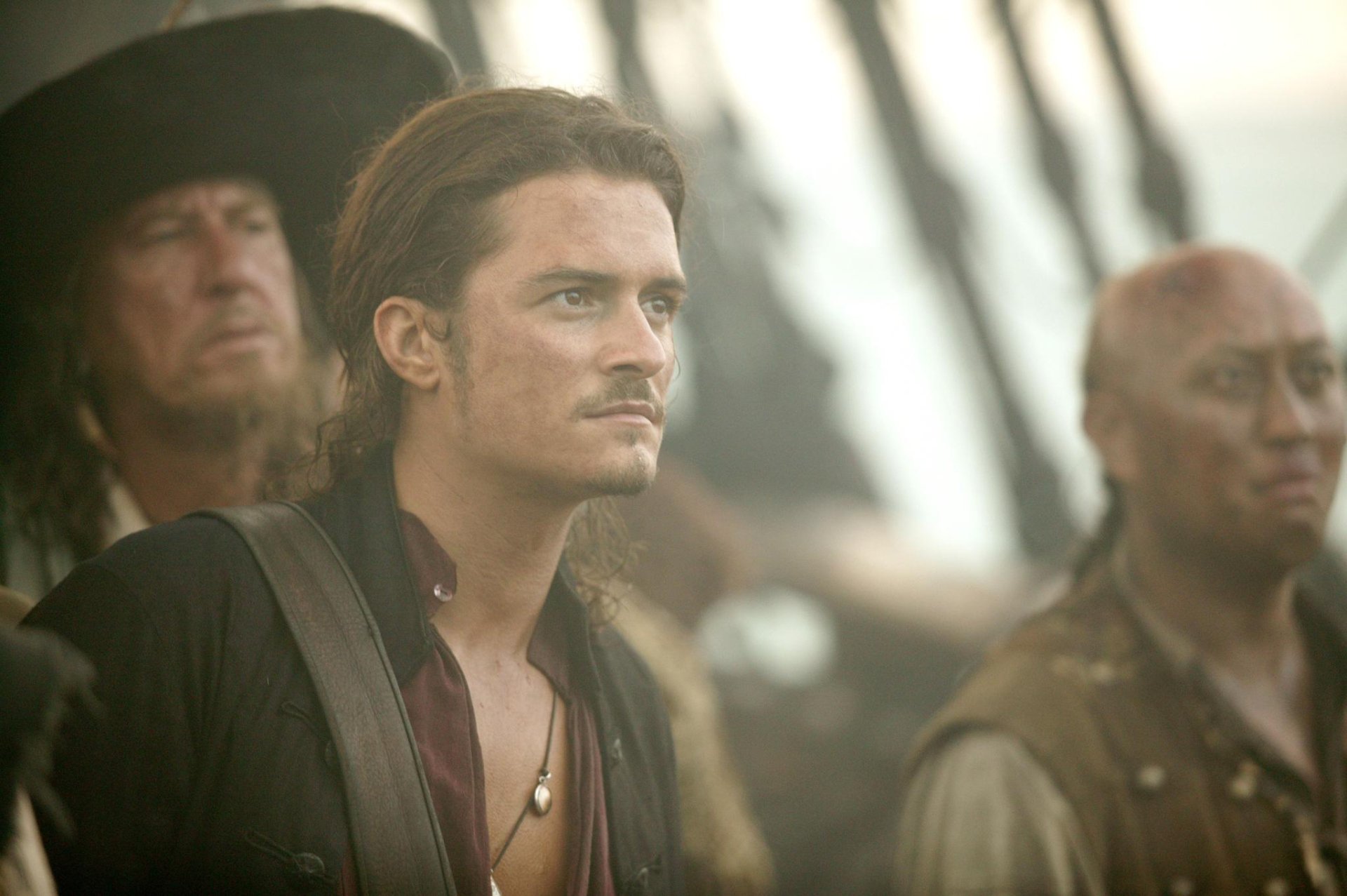 Download Will Turner Orlando Bloom Hector Barbossa Geoffrey Rush Movie ...
