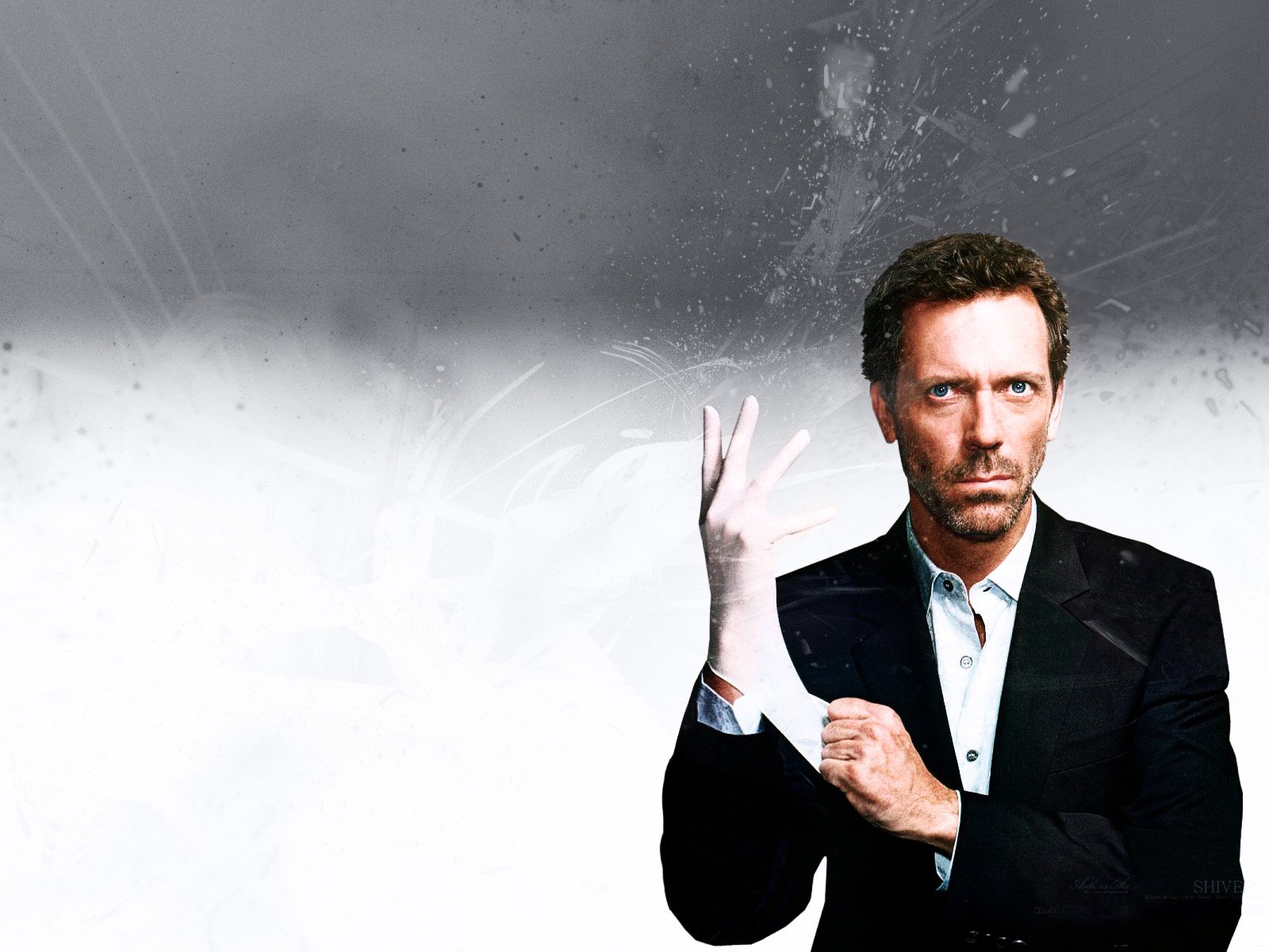 Download Gregory House Hugh Laurie TV Show House Wallpaper