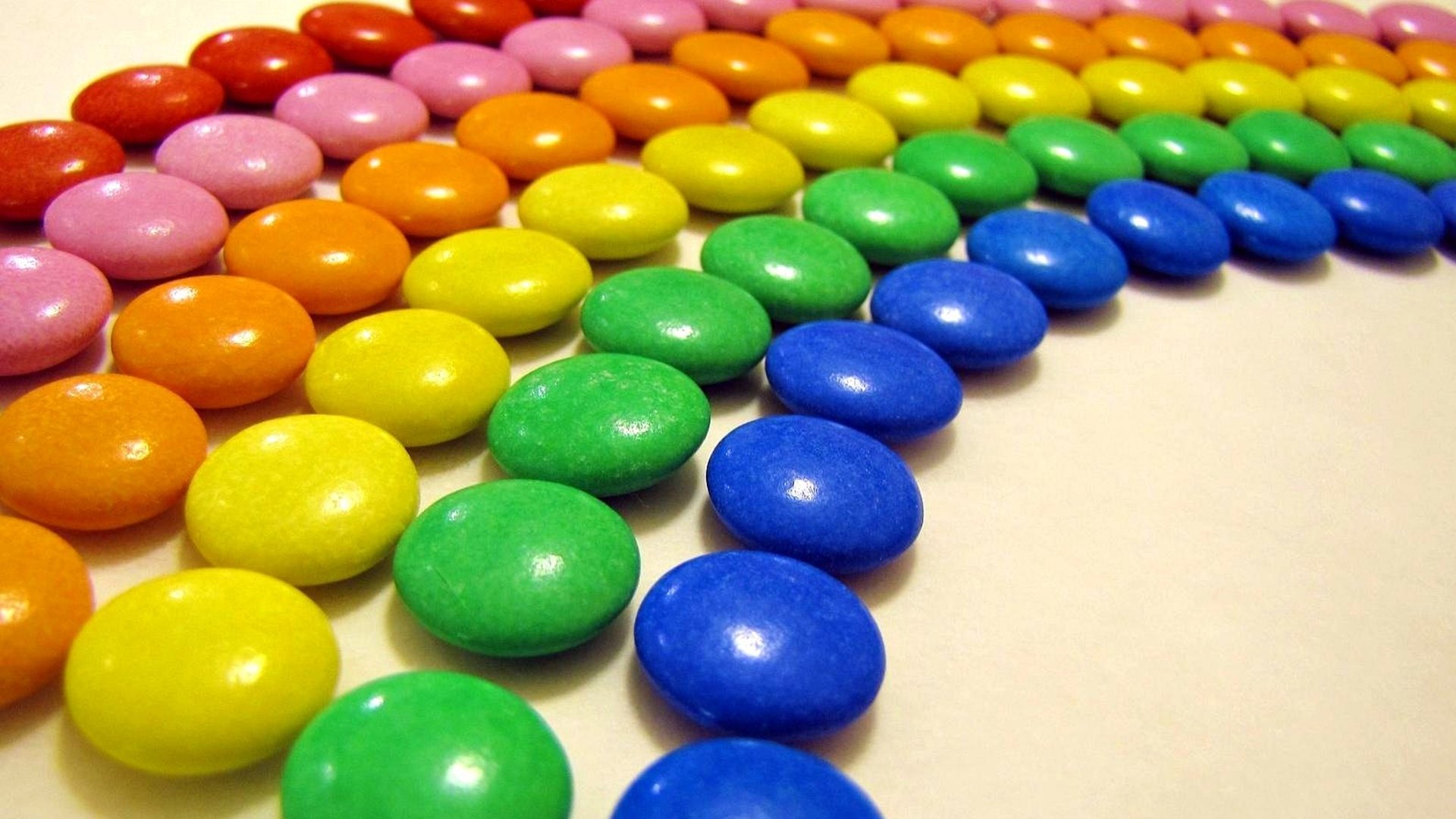 Prismatic Candy: HD Rainbow Chocolate Wallpaper | 1920x1080 | Wallpaper ...