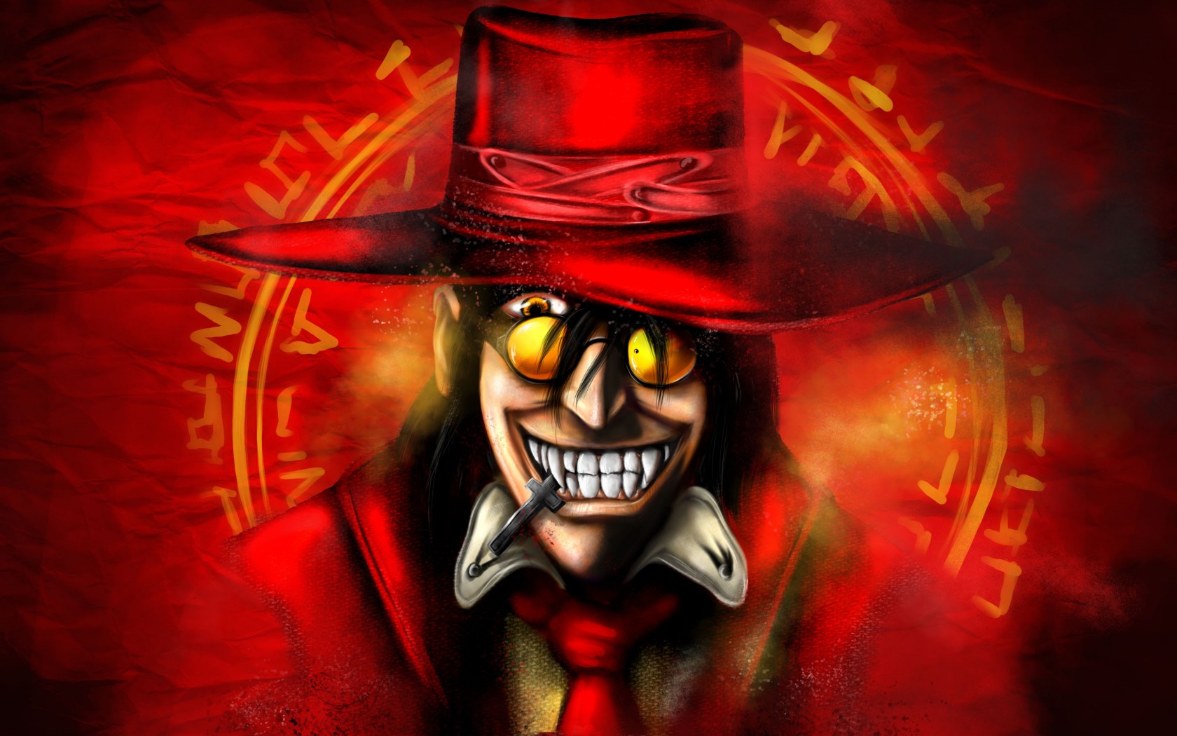 Download Alucard (Hellsing) Vampire Anime Hellsing Wallpaper