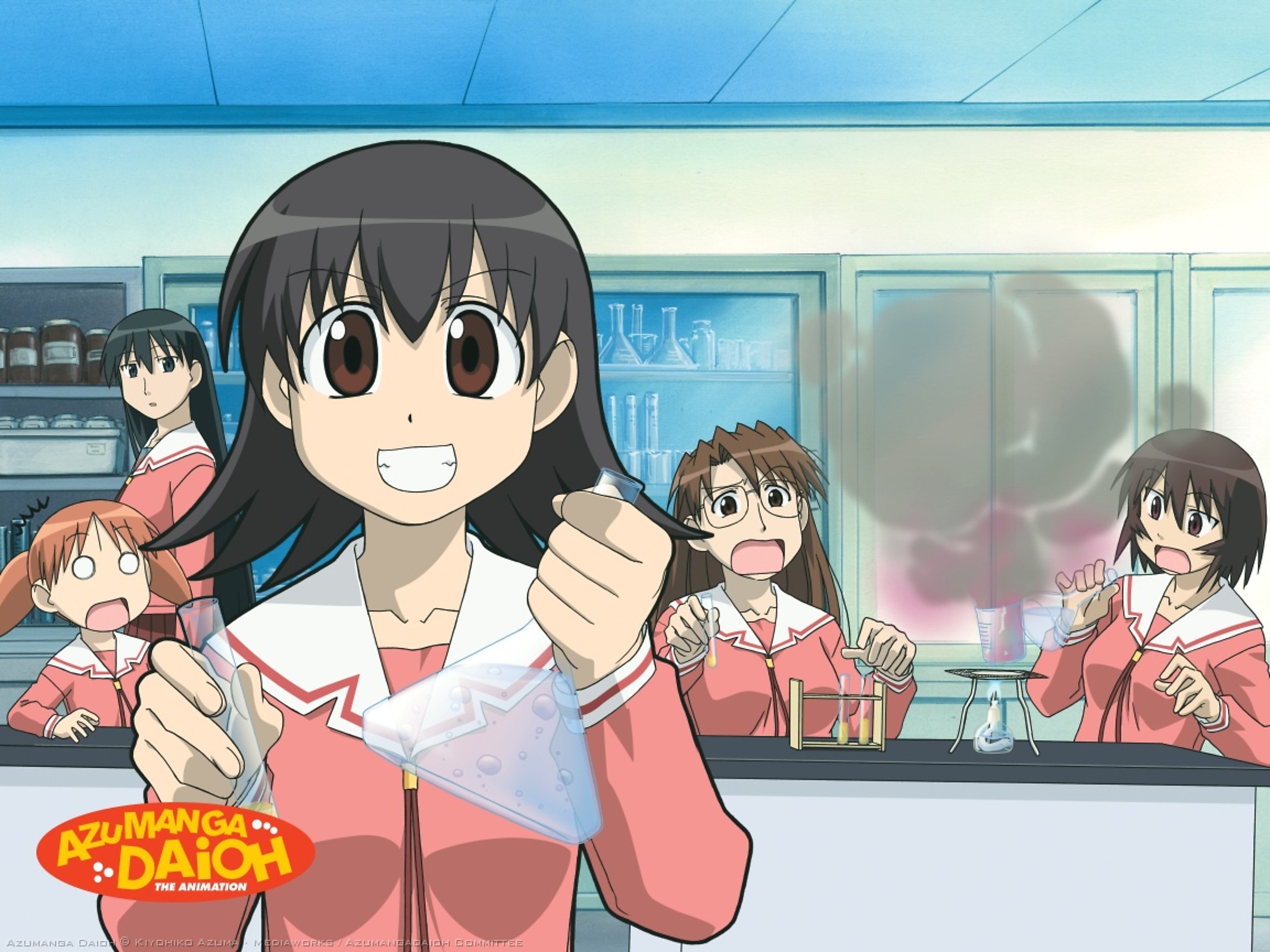 Download Anime Azumanga Daioh HD Wallpaper