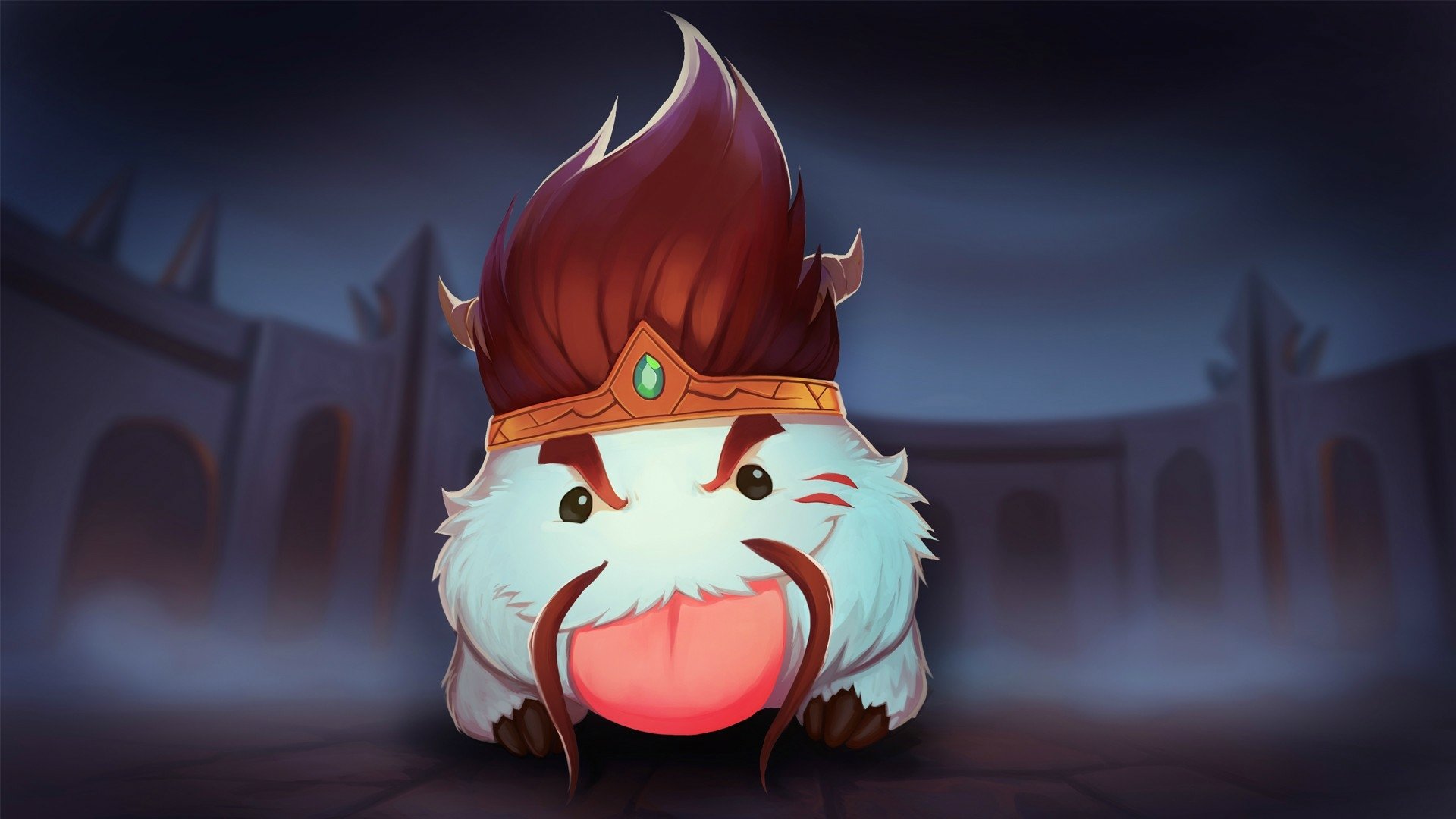 Epic League of Legends HD Wallpaper: Draven’s Poro Adventure