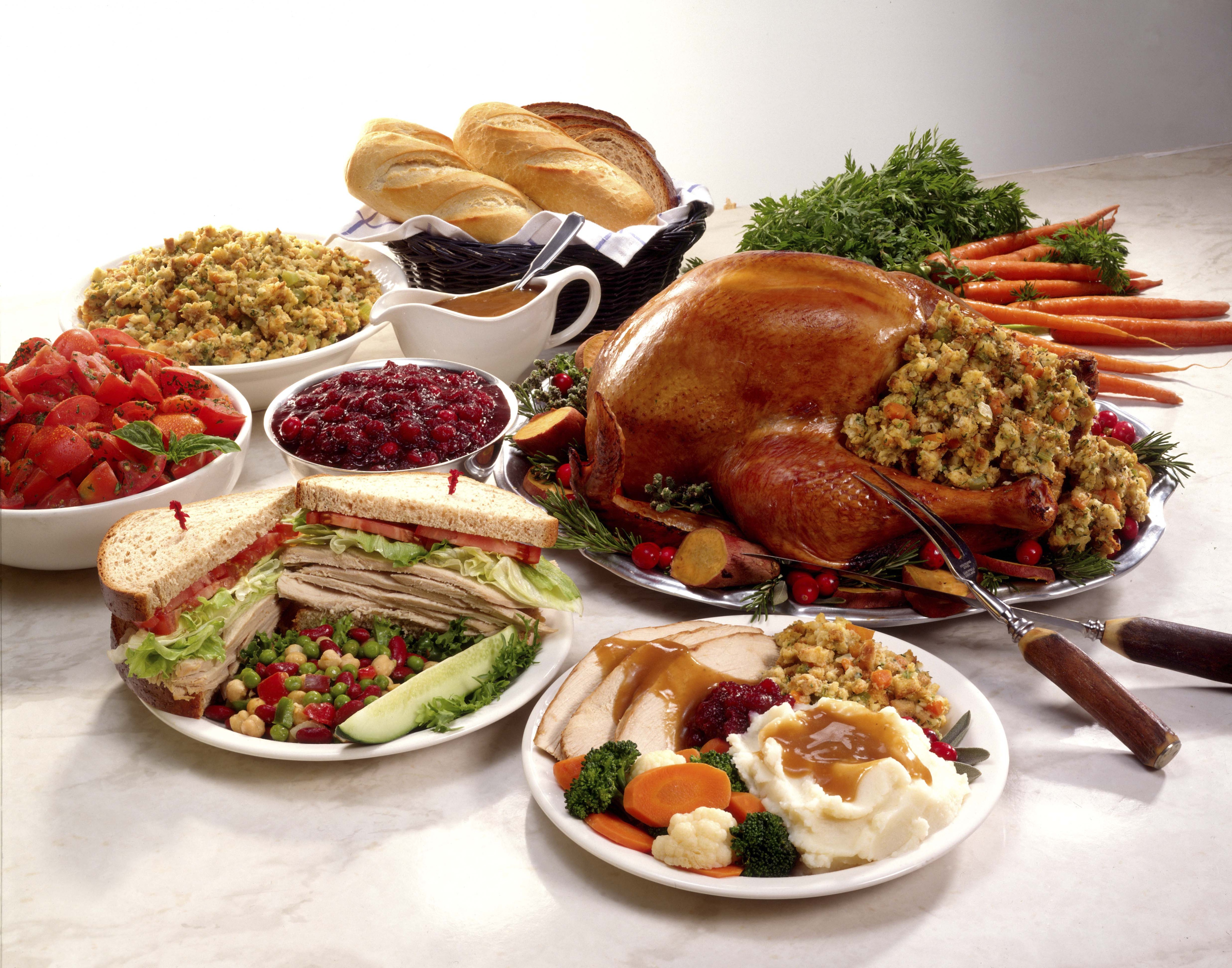 Thanksgiving Feast Celebration HD Wallpaper