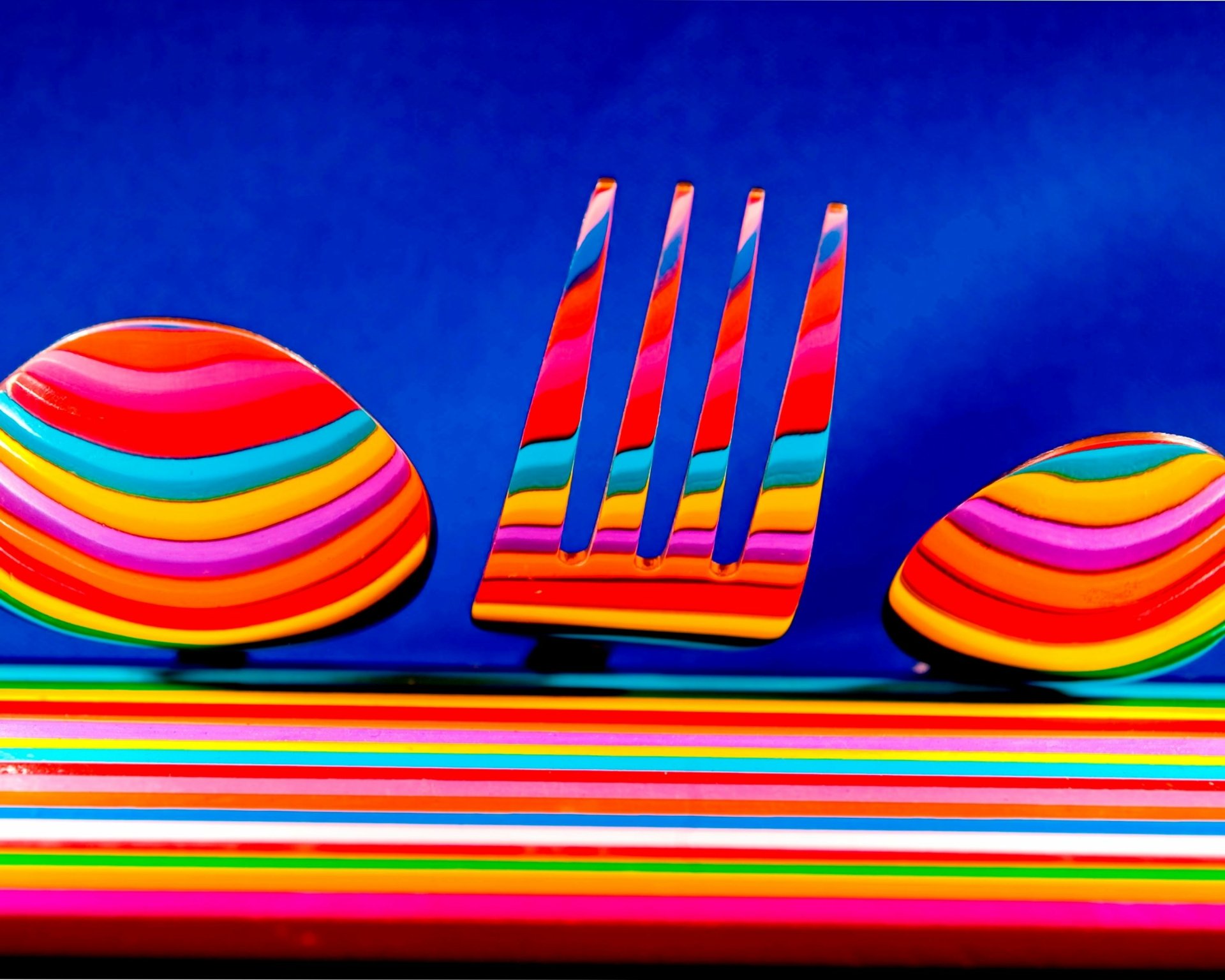 Download Spoon Fork Colors Photography Cutlery HD Wallpaper