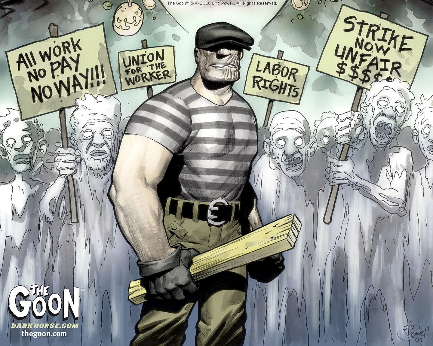 Download The Goon (Dark Horse Comics) Comic The Goon Wallpaper