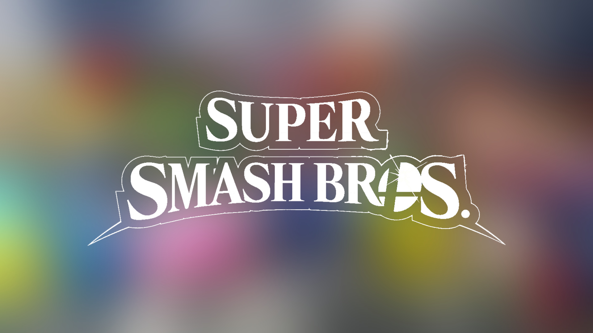 Super Smash Bros. Ultimate HD Logo Wallpaper for Nintendo 3DS & Wii U
