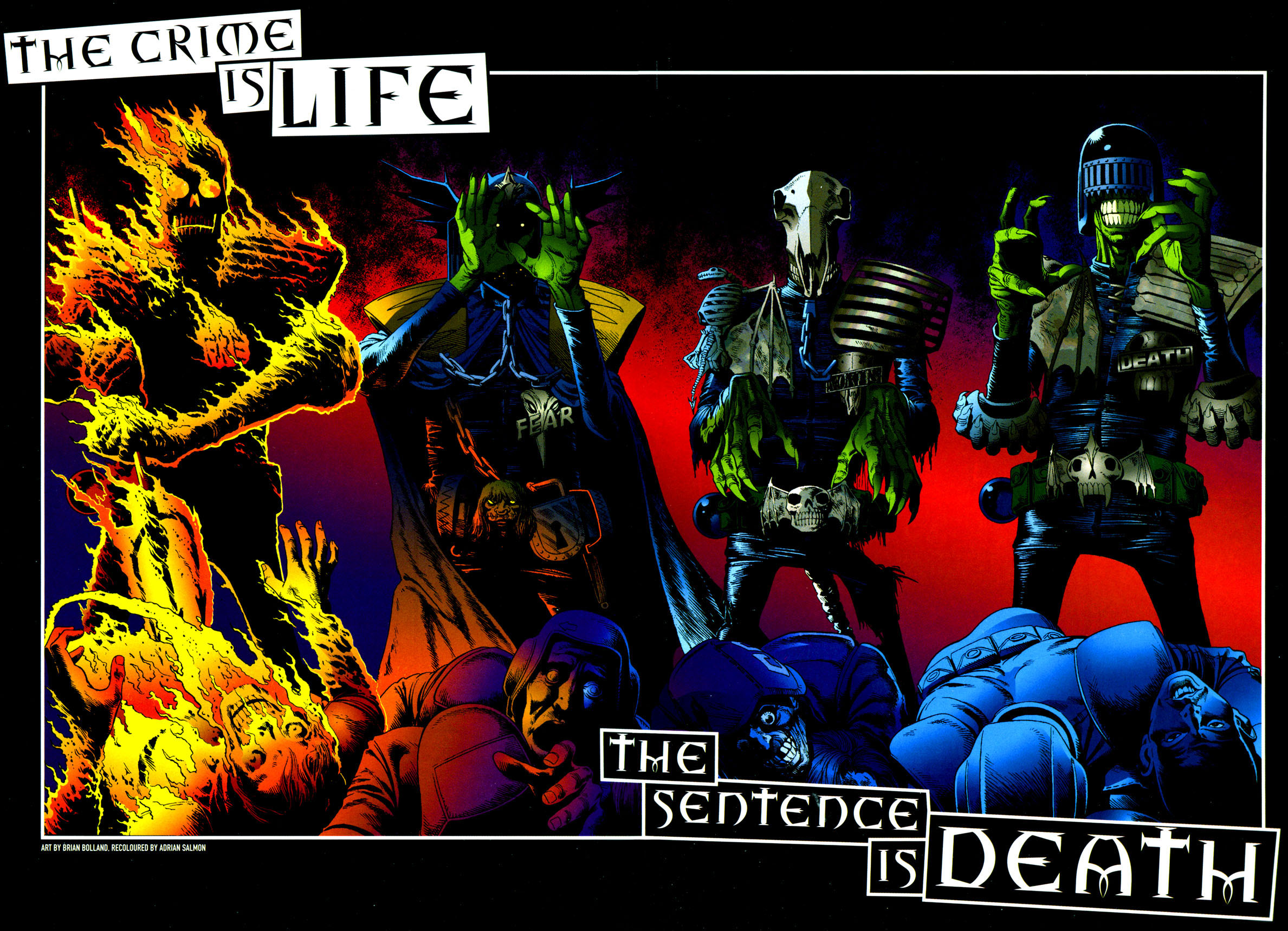 The Crime Is Life, The Sentence Is Death