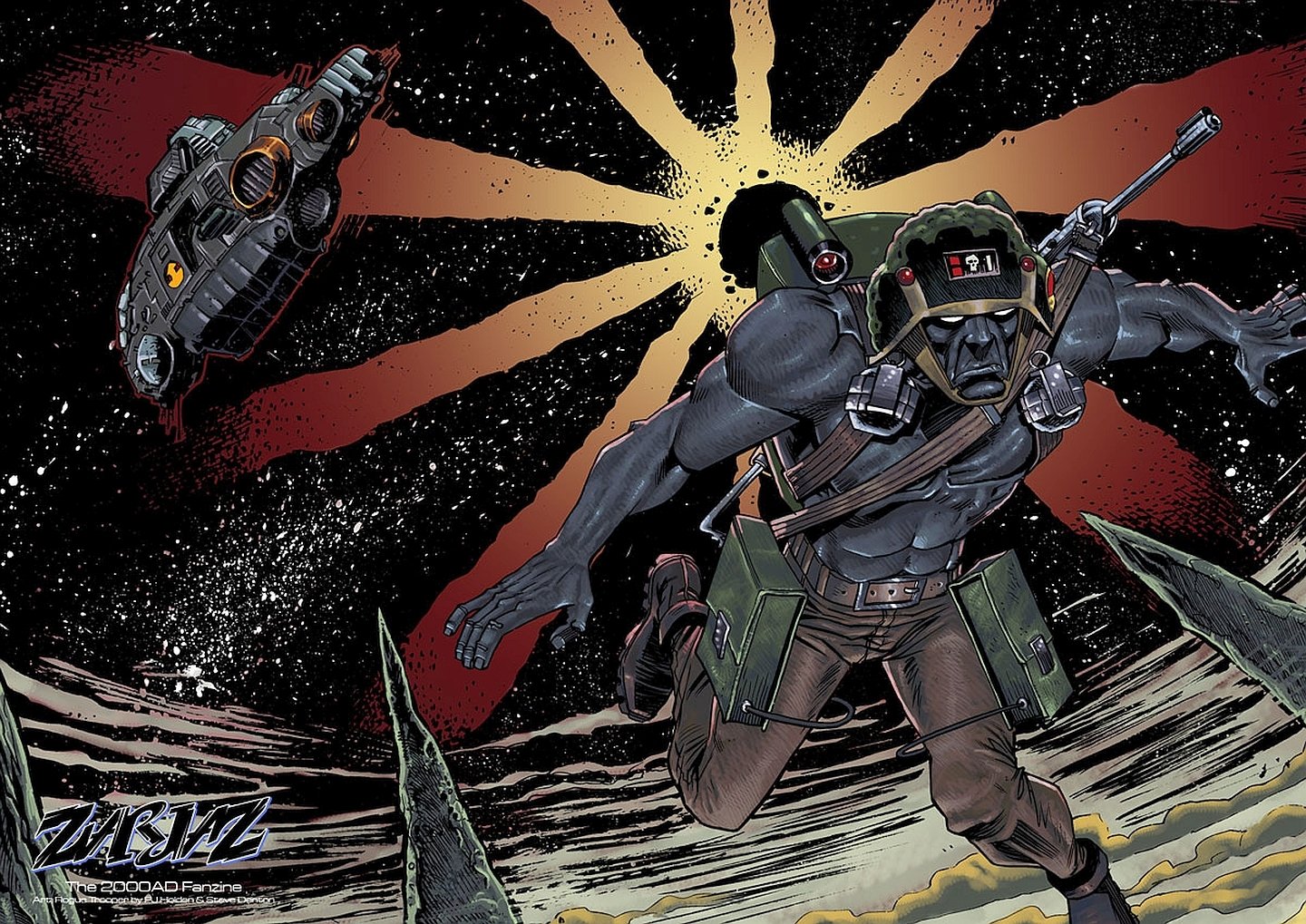 Download Comic Zarjaz Wallpaper