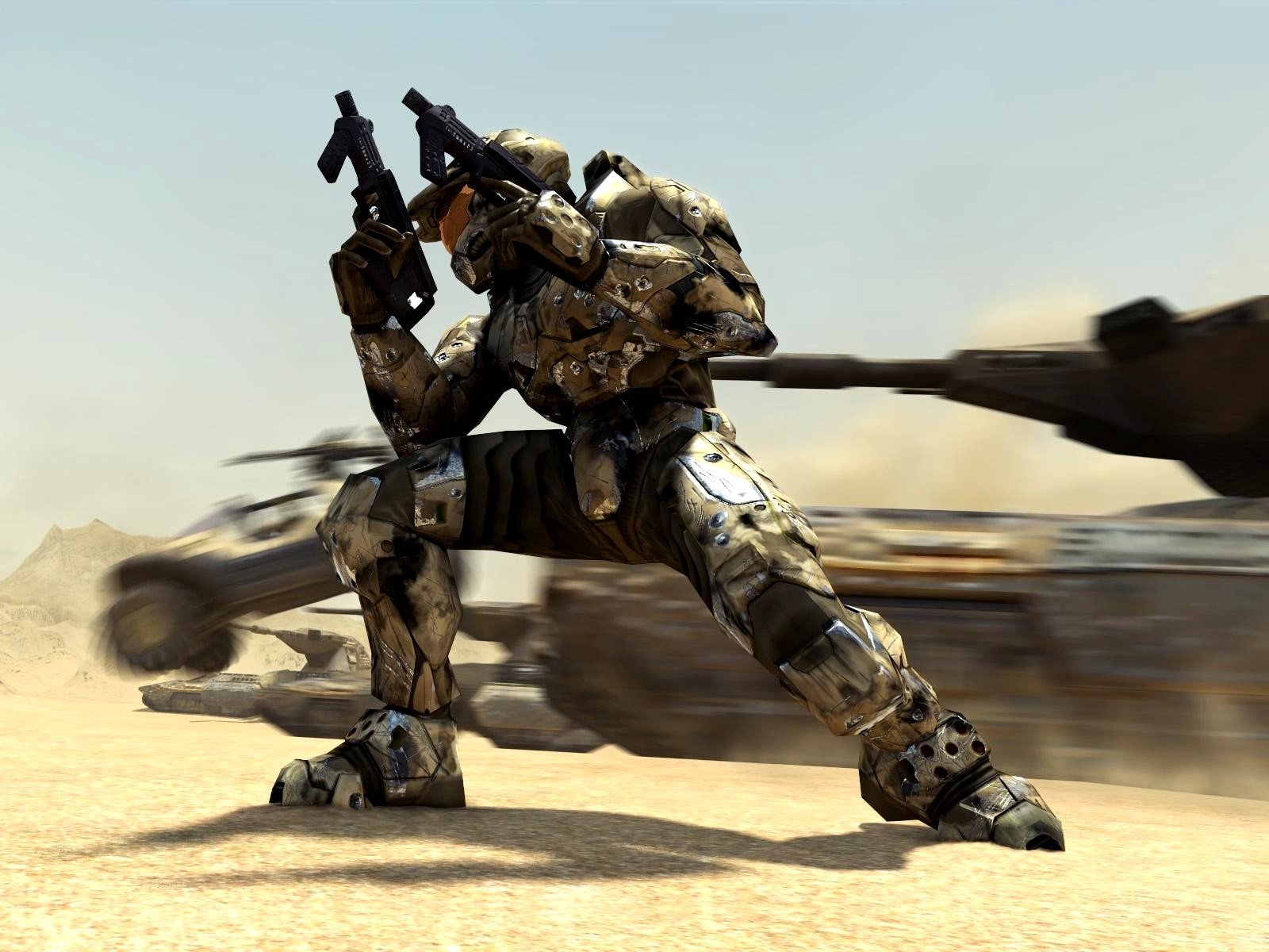 Halo HD Wallpaper: Master Chief in Action