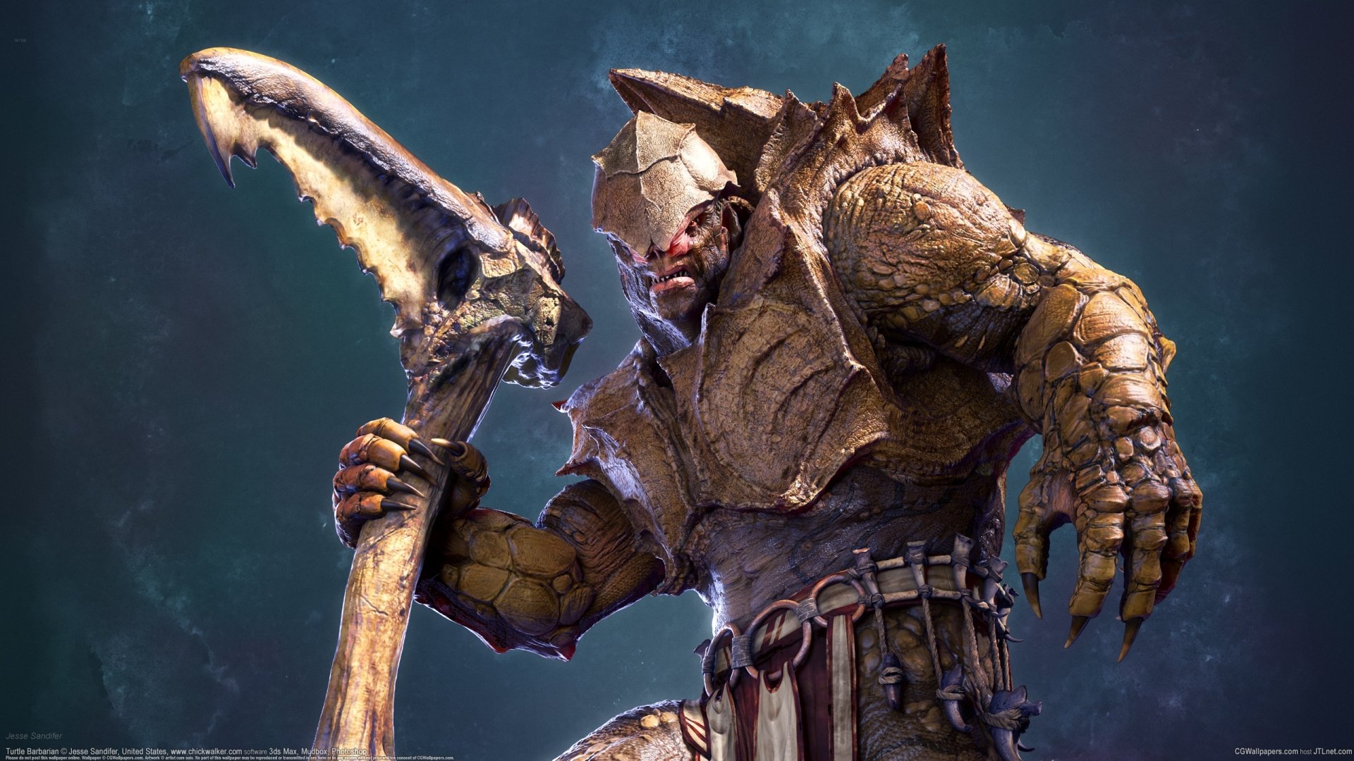Download Warrior Fantasy Creature Fantasy Warrior HD Wallpaper by Jesse ...