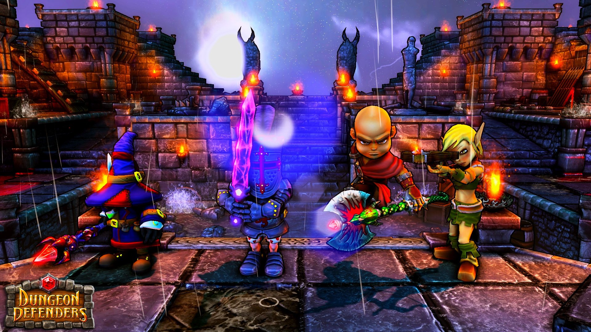 Download Video Game Dungeon Defenders HD Wallpaper