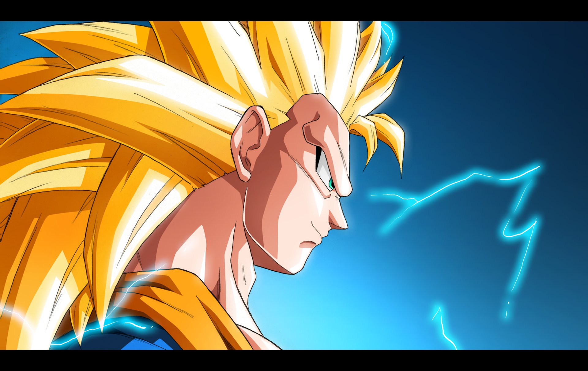 Gohan's Power Unleashed: 4K Ultra HD Dragon Ball Z Wallpaper by Tom Skender