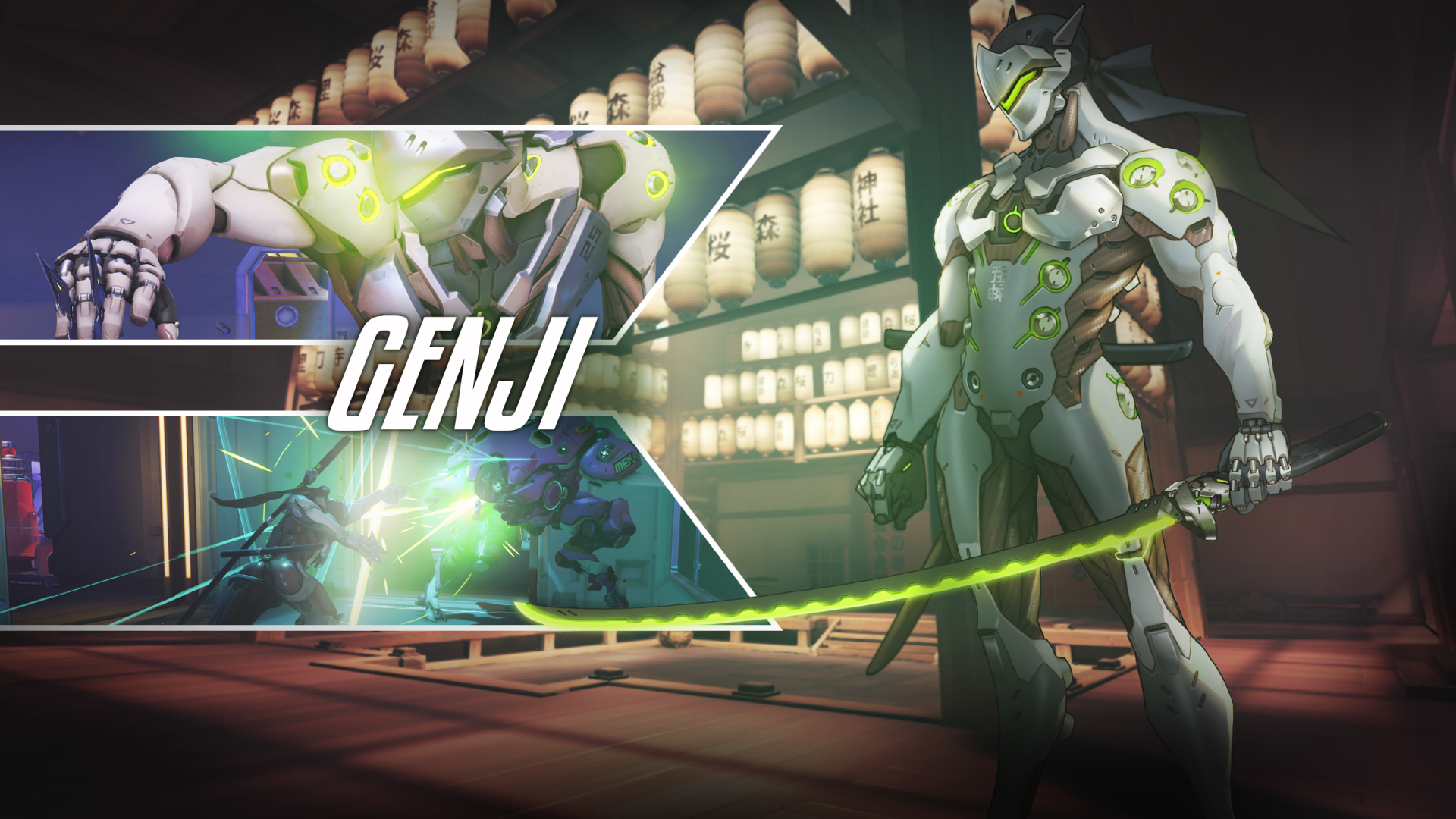 Genji HD Wallpaper - Overwatch Epic Artwork by PT-Desu