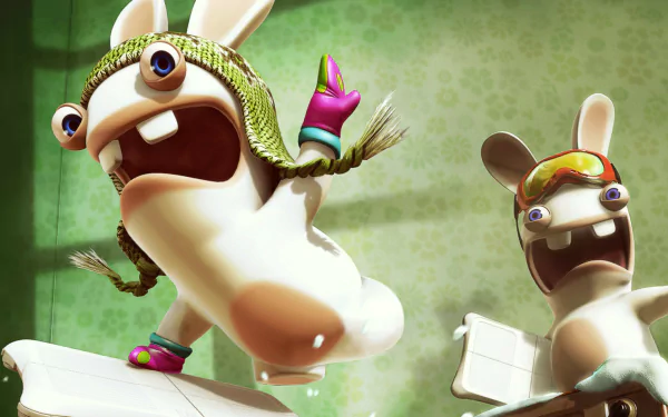 Rayman Raving Rabbids 2 Wallpapers