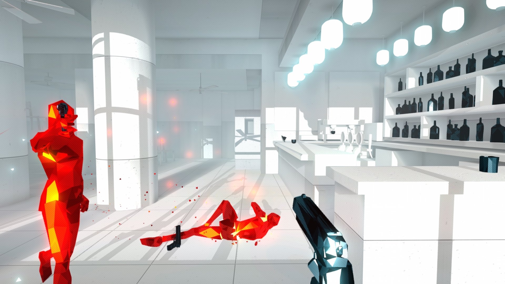 Superhot Game HD Desktop Wallpaper