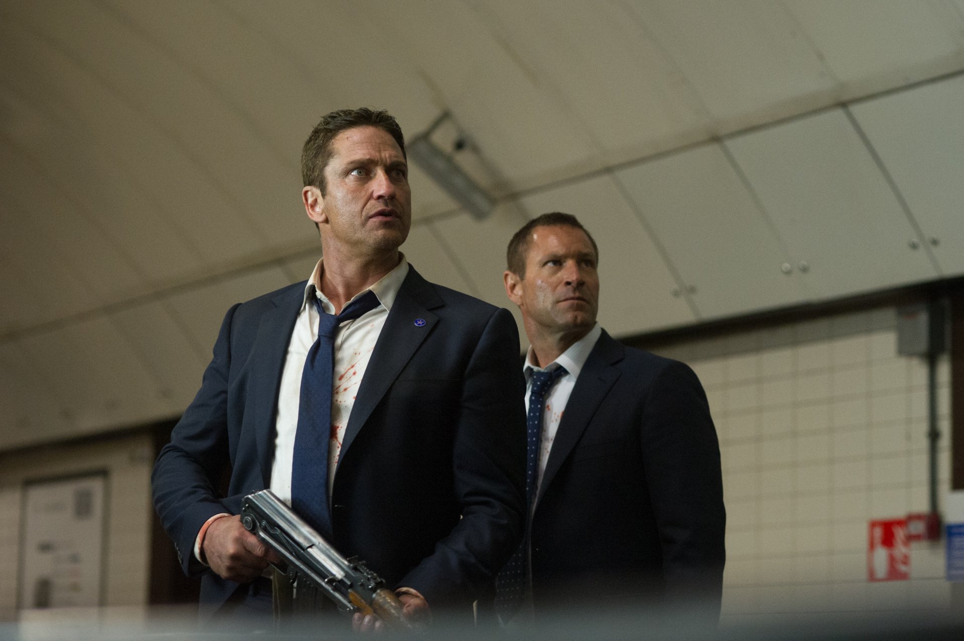 Download Aaron Eckhart Benjamin Asher Gerard Butler Mike Banning Movie ...