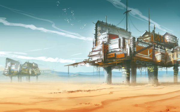 Sci Fi Building Wallpaper and Background Image | 1920x1068