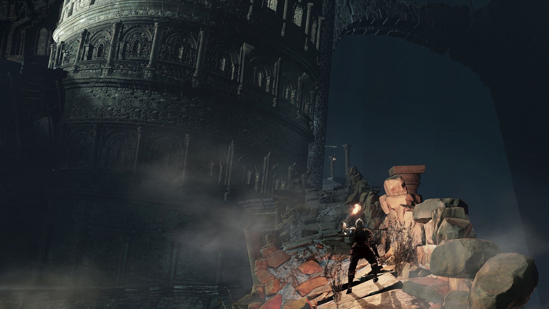 Dark Souls III Epic HD Wallpaper: Abyssal Fortress Adventure