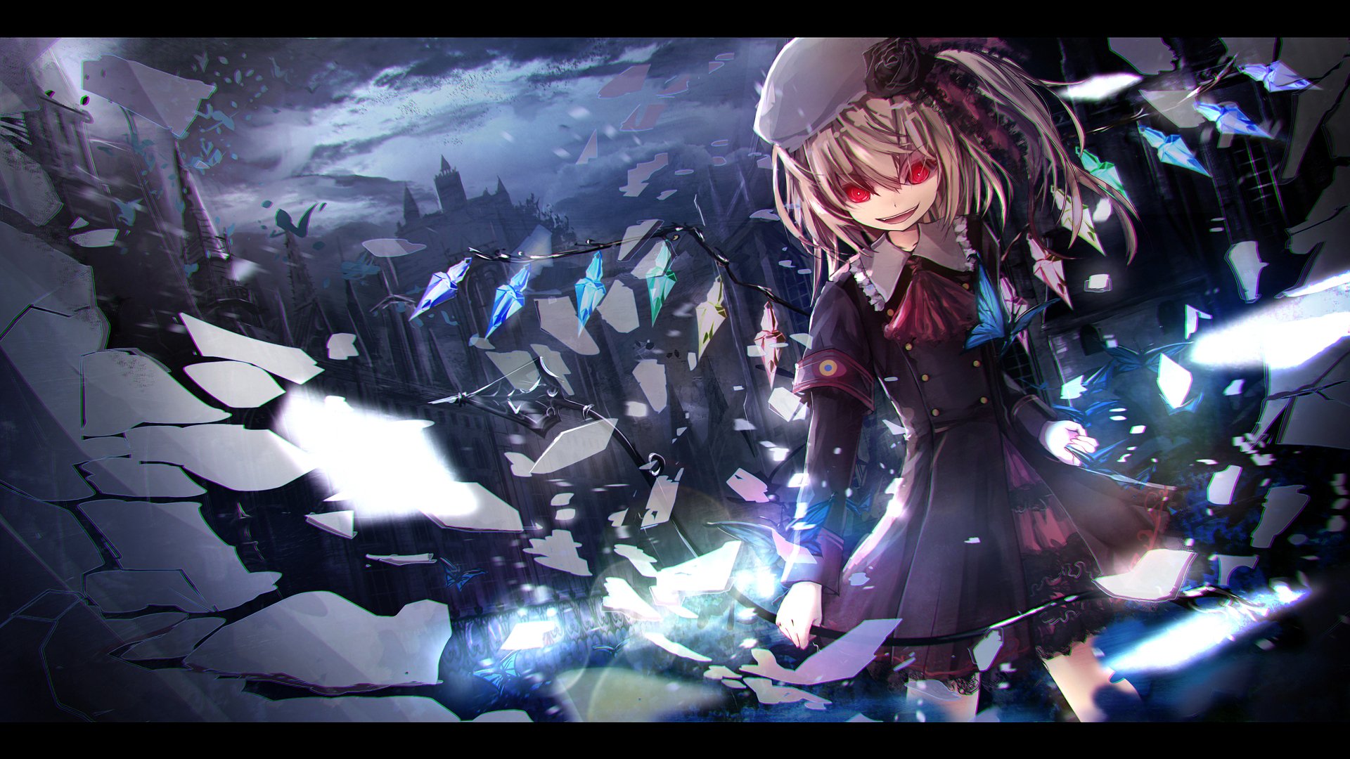 Flandre Scarlet Enigmatic Night – HD Touhou Anime Wallpaper by ...