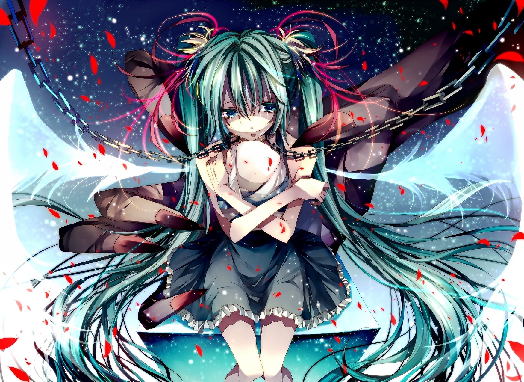 Hatsune Miku: Enchanted Chains - HD Wallpaper