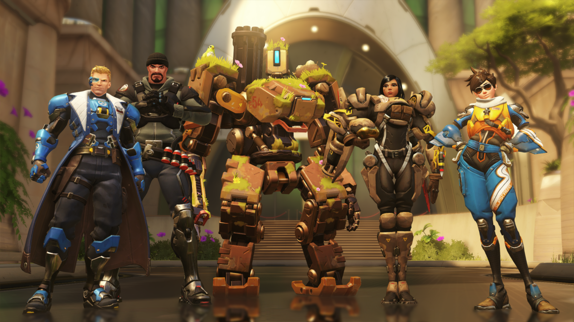 Overwatch Legends Unite: HD Wallpaper Featuring Reaper, Tracer, Soldier ...