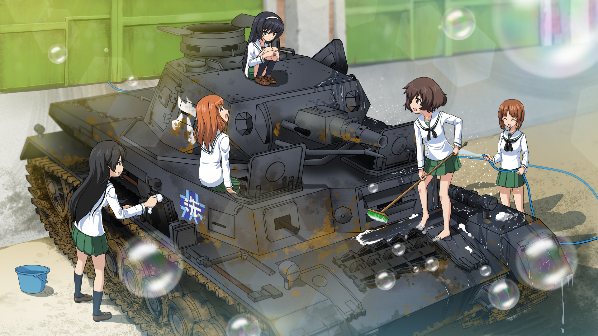Download Saori Takebe Mako Reizei Miho Nishizumi Hana Isuzu Yukari