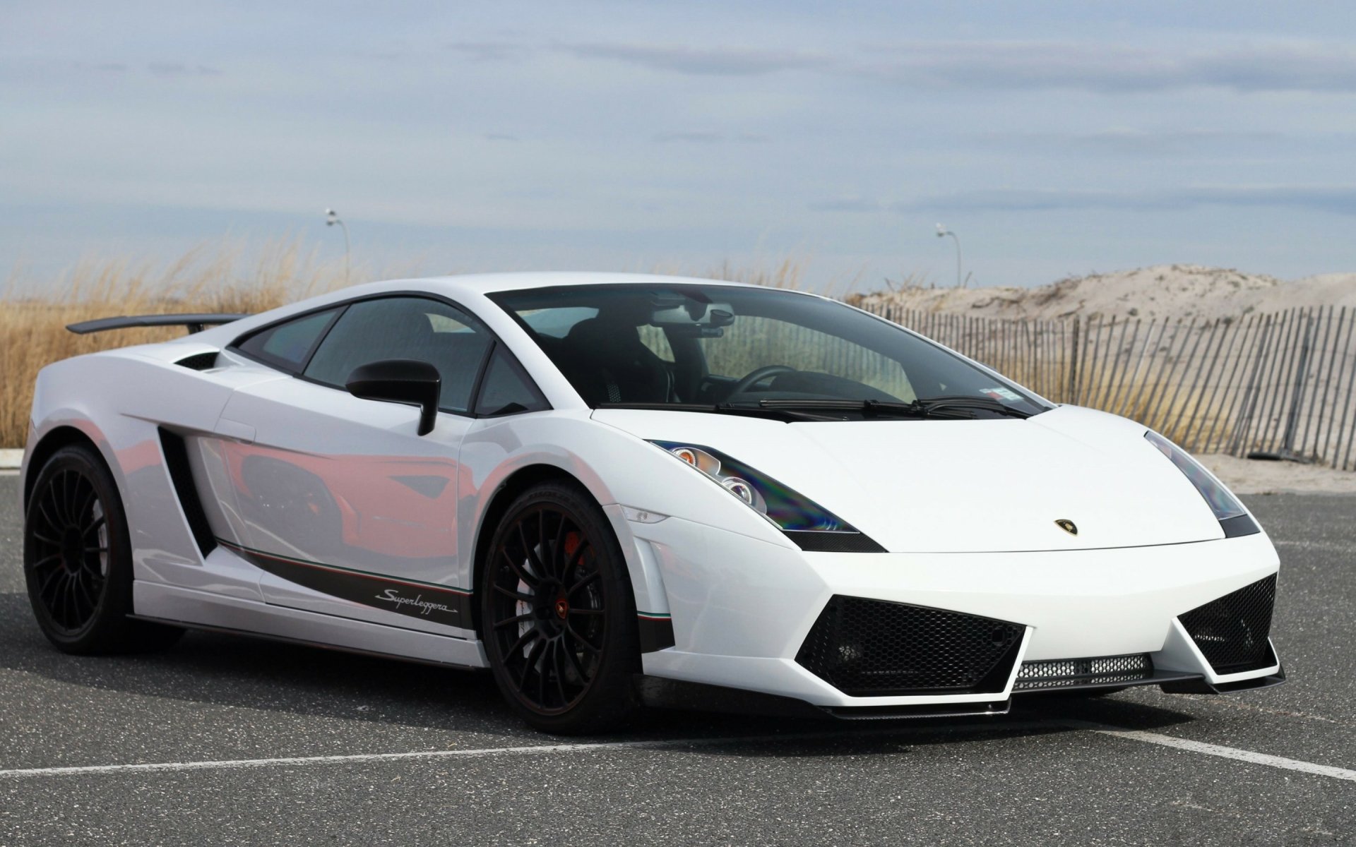 Download Car White Car Supercar Lamborghini Lamborghini Gallardo LP 570 ...