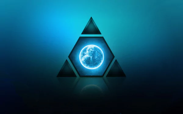 Abstract Triangle 4K Ultra HD Wallpaper