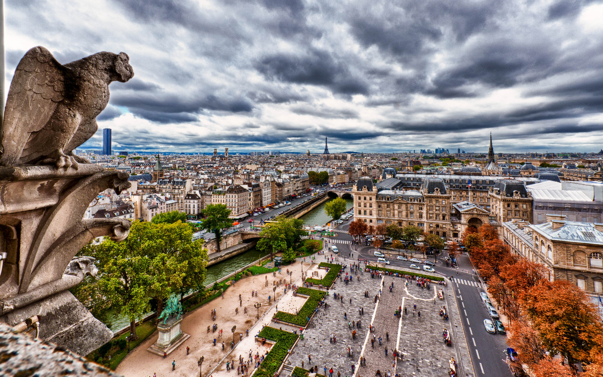 Panoramic View of Paris