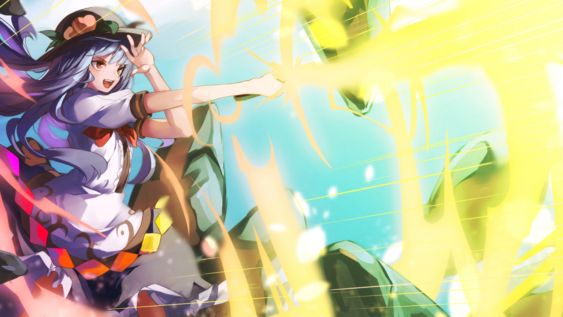 Tenshi Hinanawi HD Wallpaper – Stunning Touhou Anime Art Explosion by ...